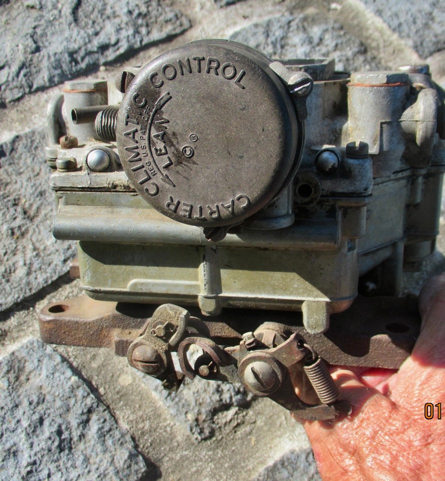 1955—1962 Studebaker WCFB Carter Carburetor HAWK AVANI CHAMP 289 259 ...