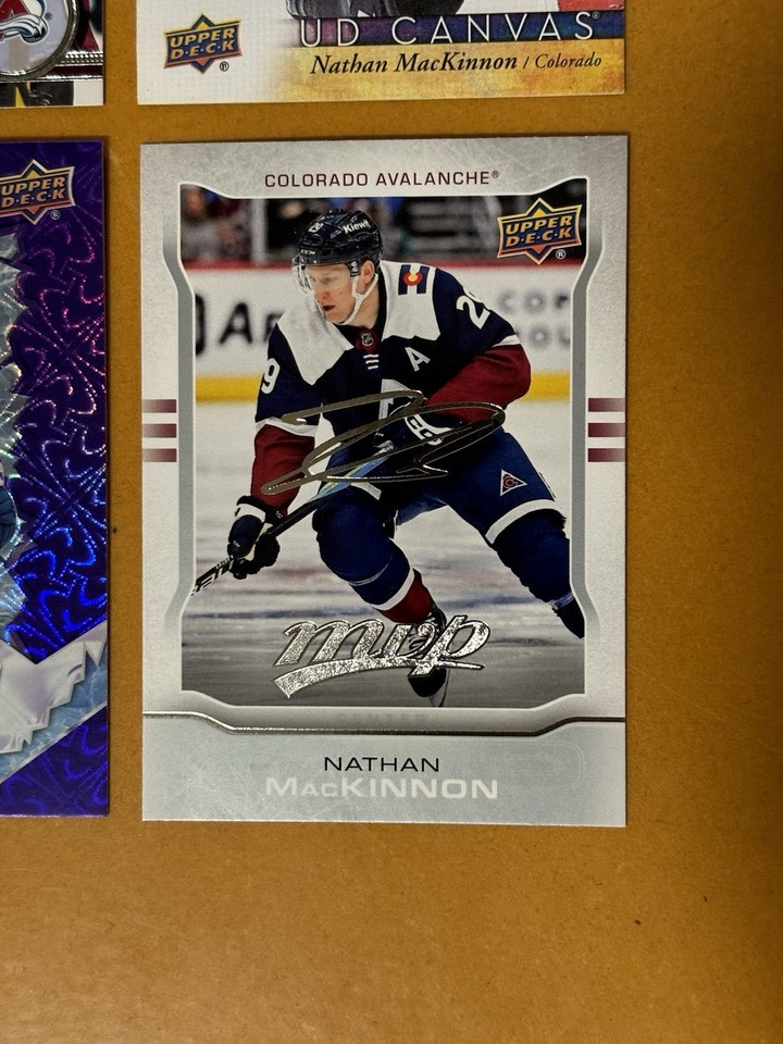 Nathan MacKinnon UD 2nd Year Colorado Avalanche NM-MT Ice Subzero ...