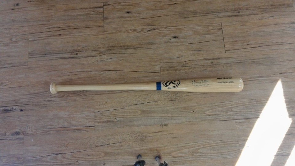 George Foster Autograph Signed Auto Baseball Bat Cincinnati Reds NL MVP ...