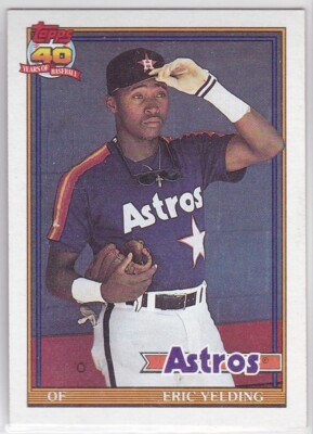 M) 1991 Topps Baseball Trading Card - Eric Yelding #59 | eBay