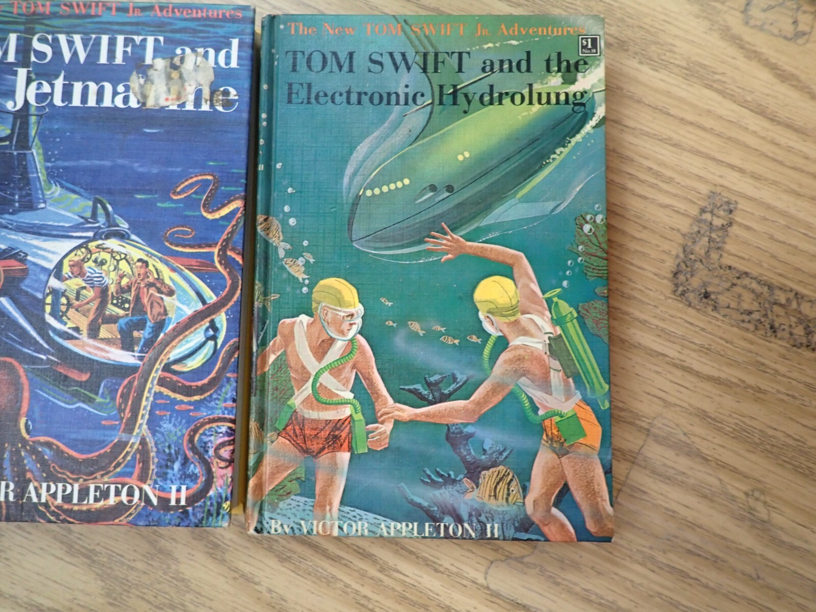 The New Tom Swift Jr Adventures by Victor Appleton Jr lot of 2 ...