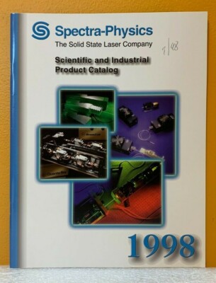 Spectra-Physics 1998 Scientific and Industrial Product Catalog. | eBay