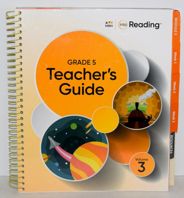 HMH Step Into Reading Teacher's Guide Manual 2020 Grade 5 Volume 3 5th ...