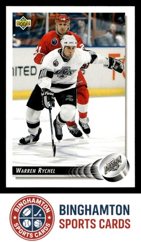 1992-93 Upper Deck #547 Hockey Warren Rychel Los Angeles Kings RC | eBay