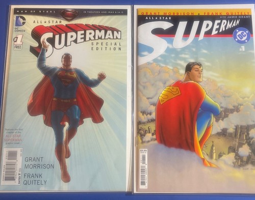 All Star Superman #1-12 #1 Special Edition & Dollar Tree Reprint | eBay