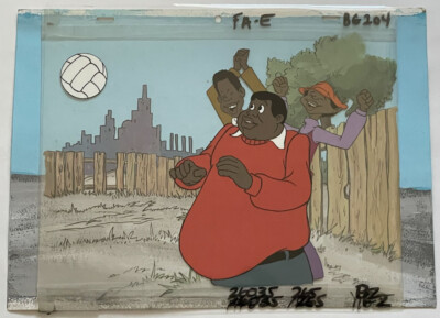 Fat Albert and Cosby Kids Filmation Production Cel Hand Painted ...