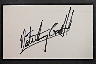 Nate Tiny Archibald Celtics HOF Autographed Signed 3x5 Basketball Index ...