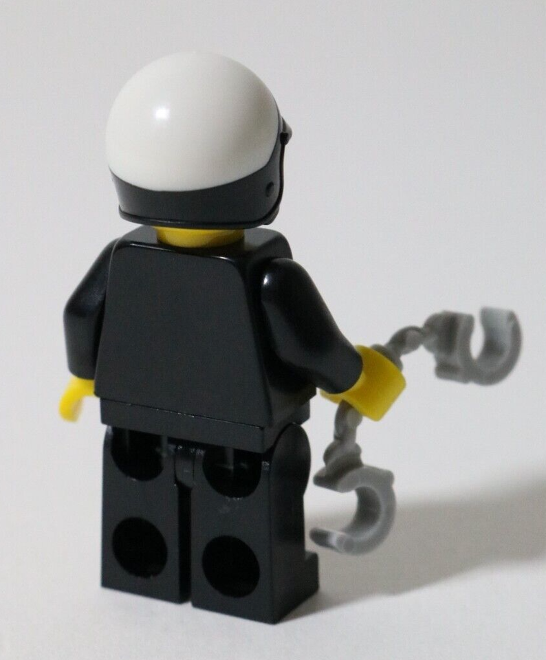 New LEGO City Traffic Cop Minifigure Police Handcuffs City Adventures ...