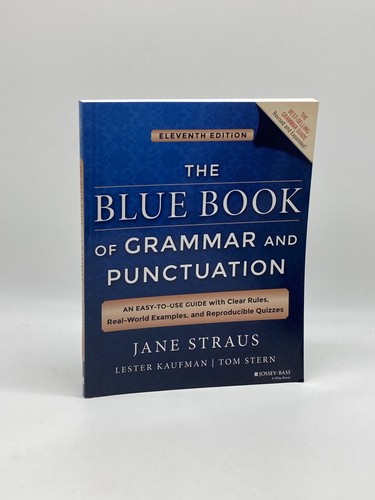 The Blue Book of Grammar and Punctuation An Easy-To-Use Guide with ...