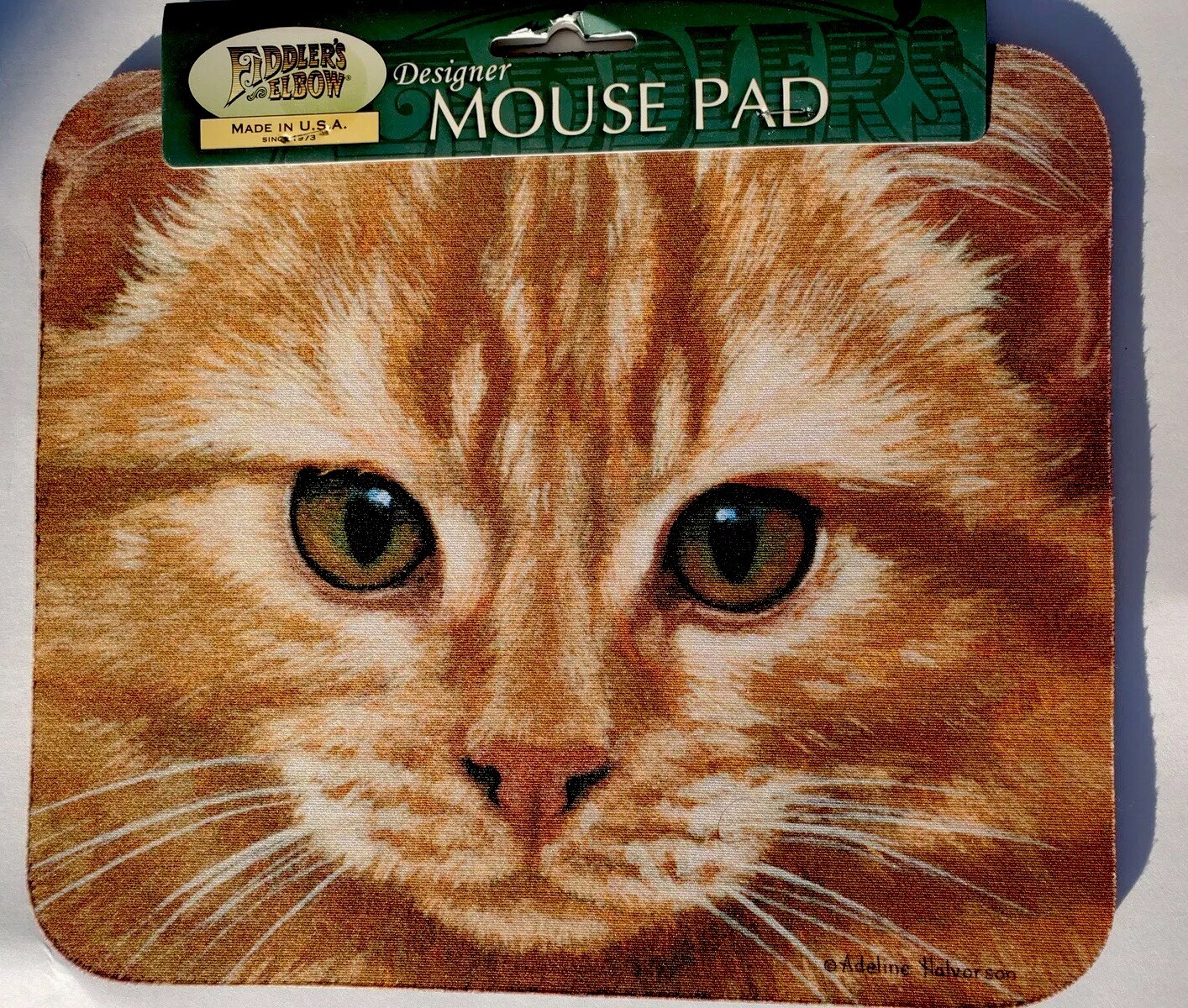 Fiddler’s Elbow Tabby Cat Designer Mouse Pad NEW | eBay