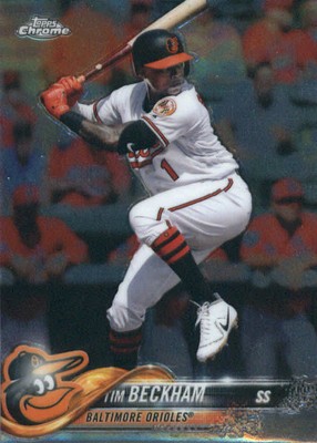 2018 Topps Chrome #3 Tim Beckham | eBay