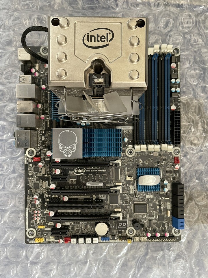 INTEL DX58 SO2 + INTEL I7 990X + INTEL COOLER | eBay