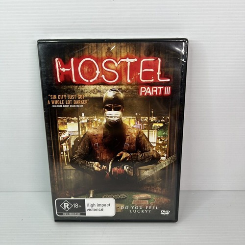 DVD - Hostel : Part 3 2011 NEW AND SEALED Horror Thriller Scary + FREE ...