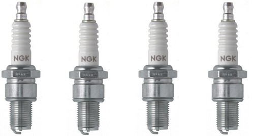 4-Pack NGK BPR4HS Spark Plug For 82-83 HONDA NC50 NC 50 Express Scooter ...