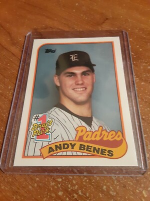 Andy Benes 1989 Topps Tiffany Rookie Card | eBay