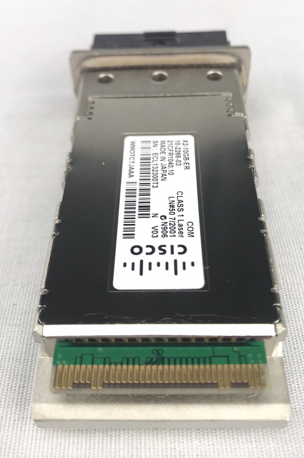 GENUINE CISCO X2-10GB-ER 10-2266-03 WMOTCTJAAA TRANSCEIVER MODULE | eBay