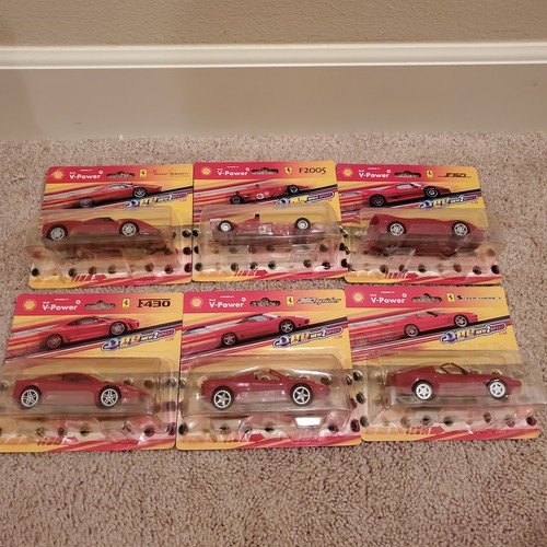 1/38 Ferrari Shell V-Power cars F50 F2005 Enzo F430 360 Spyder ...