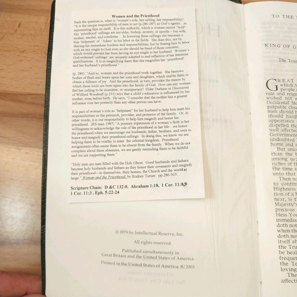 1979 Green Leather Bound LDS Mormon Quad Scriptures Holy Bible Full ...