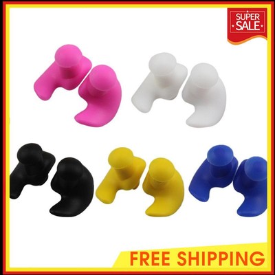 Swimming Ear Plug Diving Ear Plugs Waterproof Silicone Soft for Hearing ...