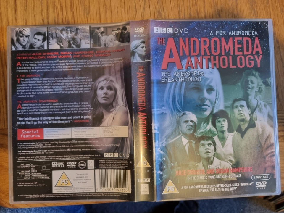 Andromeda Anthology - 1961 BBC TV Series - 3 DVD Boxset UK Release Sci ...
