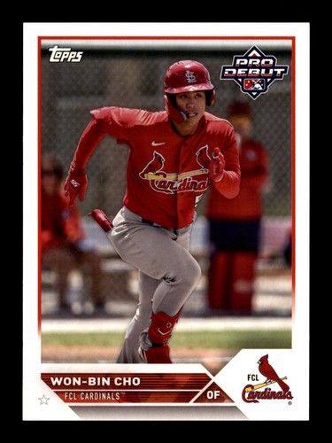 2023 Topps Pro Debut #PD-192 Won-Bin Cho FCL Cardinals | eBay