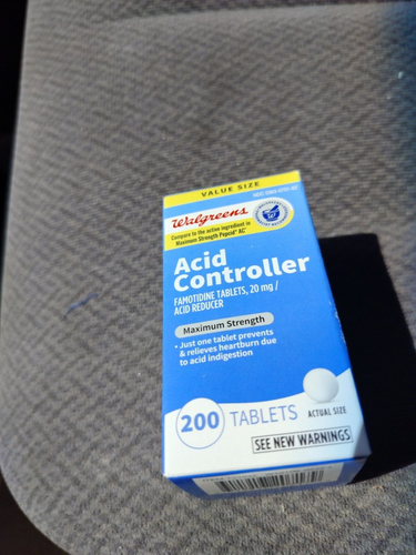 Walgreens ACID CONTROLLER 200 TABLETS 311917001913| eBay