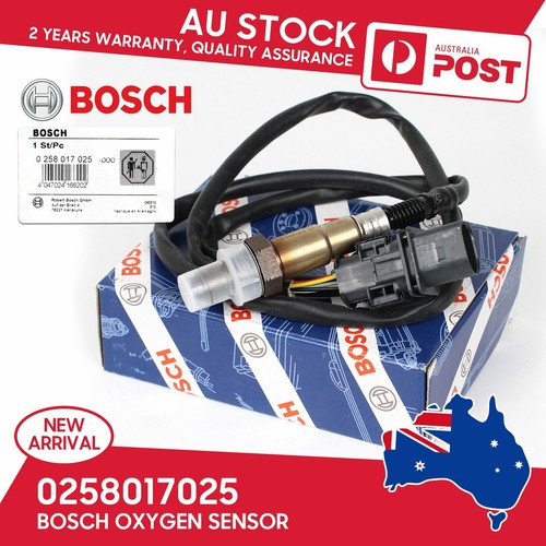 Bosch 0258017025 O2 Oxygen Sensor Lambda Sensor 5 Wire 17025 Lsu 4.9 ...