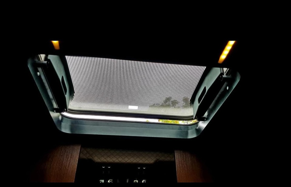 Universal Skylight Pop Up Roof Sunroof Hatch Window Camper Van Boat ...