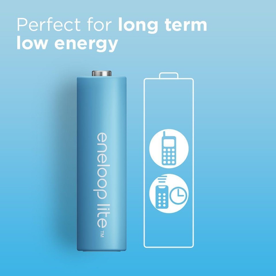 Panasonic Eneloop AA AAA Rechargeable Batteries 2500 2000 950 930 ...