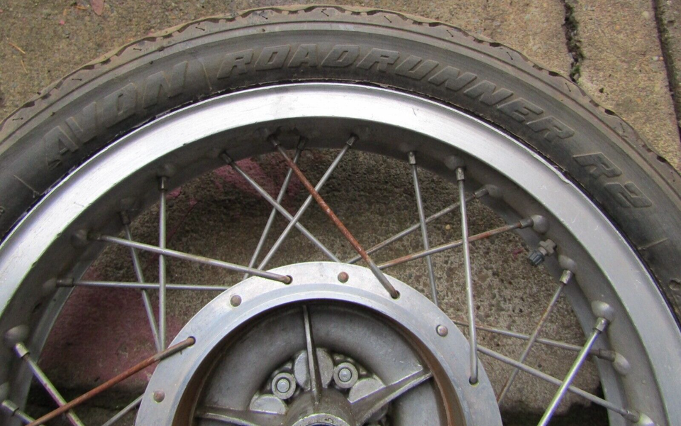 Montesa Cappra 360 GP 18" Rear Wheel 🔥Akront Rim 🔥Avon Roadrunner Tire🔥 ...