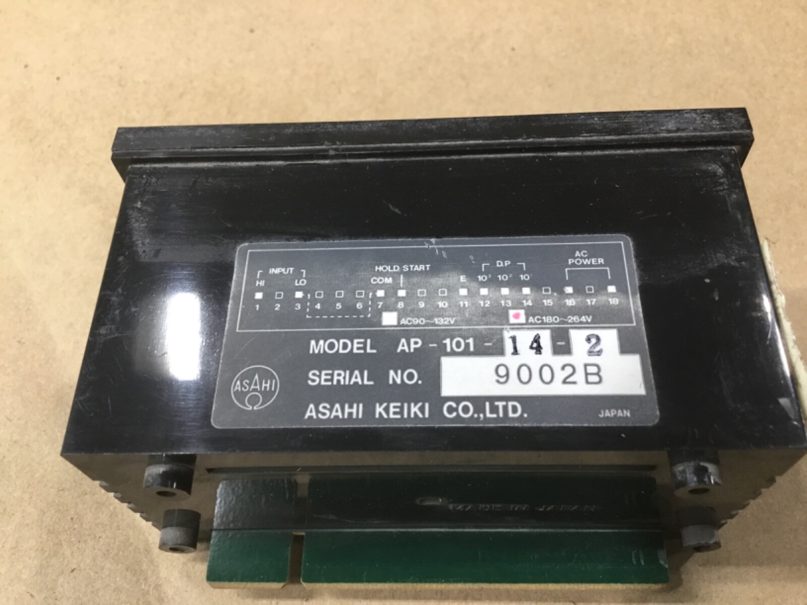Asahi Keiki AP-101-14-2 Digital Panel Meter #24D38TK | eBay