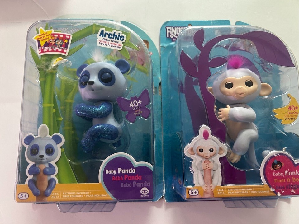 Fingerlings - Interactive Baby Monkey – Sophie And Archie by WowWee | eBay