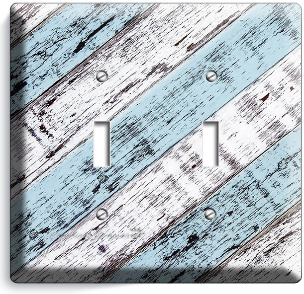 RUSTIC WOOD WEATHERED RECLAIMED BEACHWOOD LIGHT SWITCH OUTLET PLATE ...