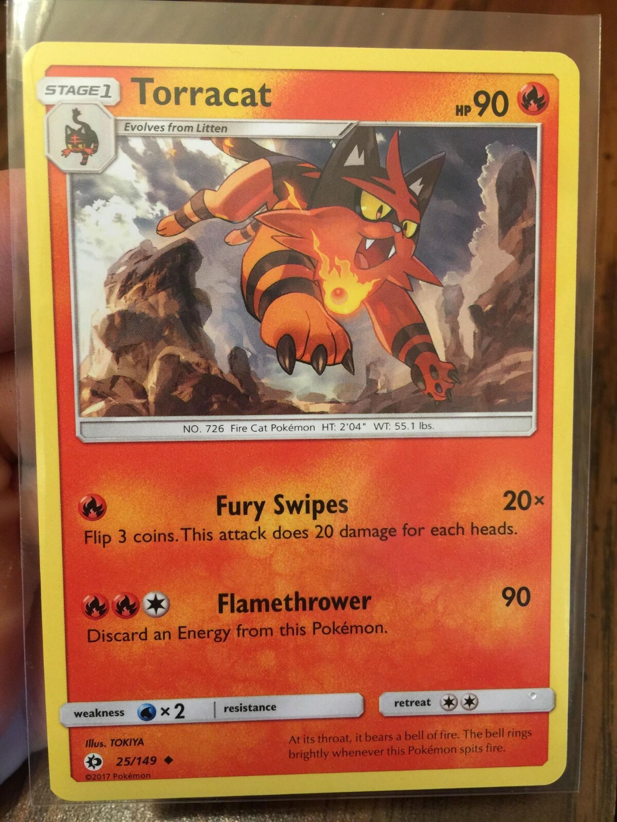 TORRACAT 2020 STAGE 1 POKEMON CARD SUN & MOON SET #25/149 - FREE ...