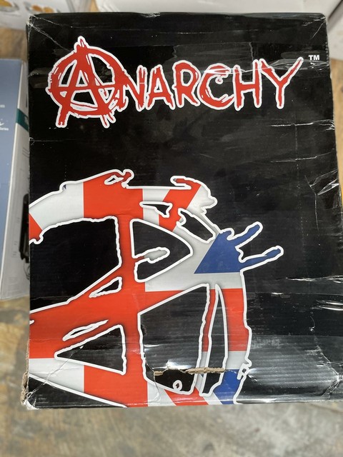 Anarchy Revolution II ANC003 Aggressive Inline Skates Black UK 9/ Euro ...