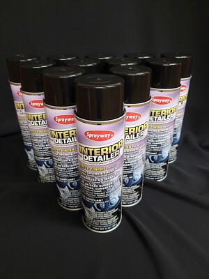 Sprayway 780 Interior Detailer, 12 oz, Pack of 12 | eBay