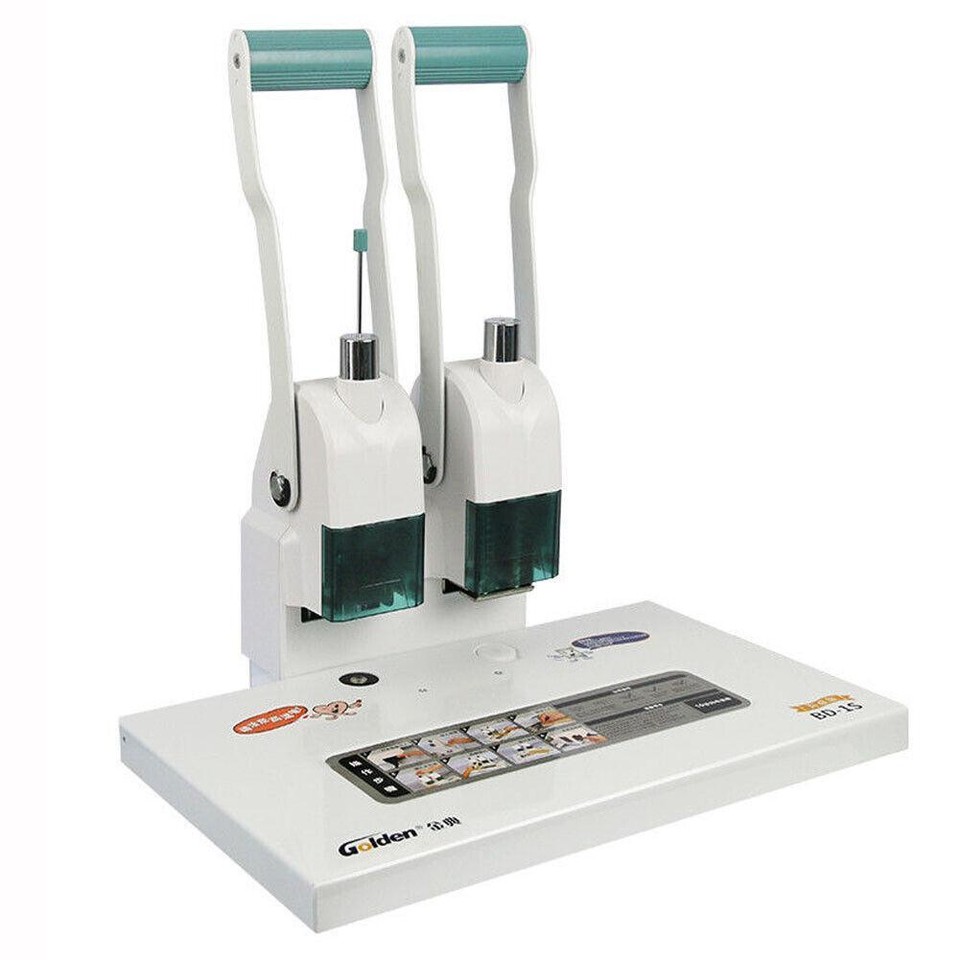 Hot Melt Rivet Tube Binding Machine 220V Financial Vouchers Paper Book ...