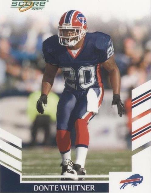 2007 Score - Donte Whitner #143 for sale online | eBay