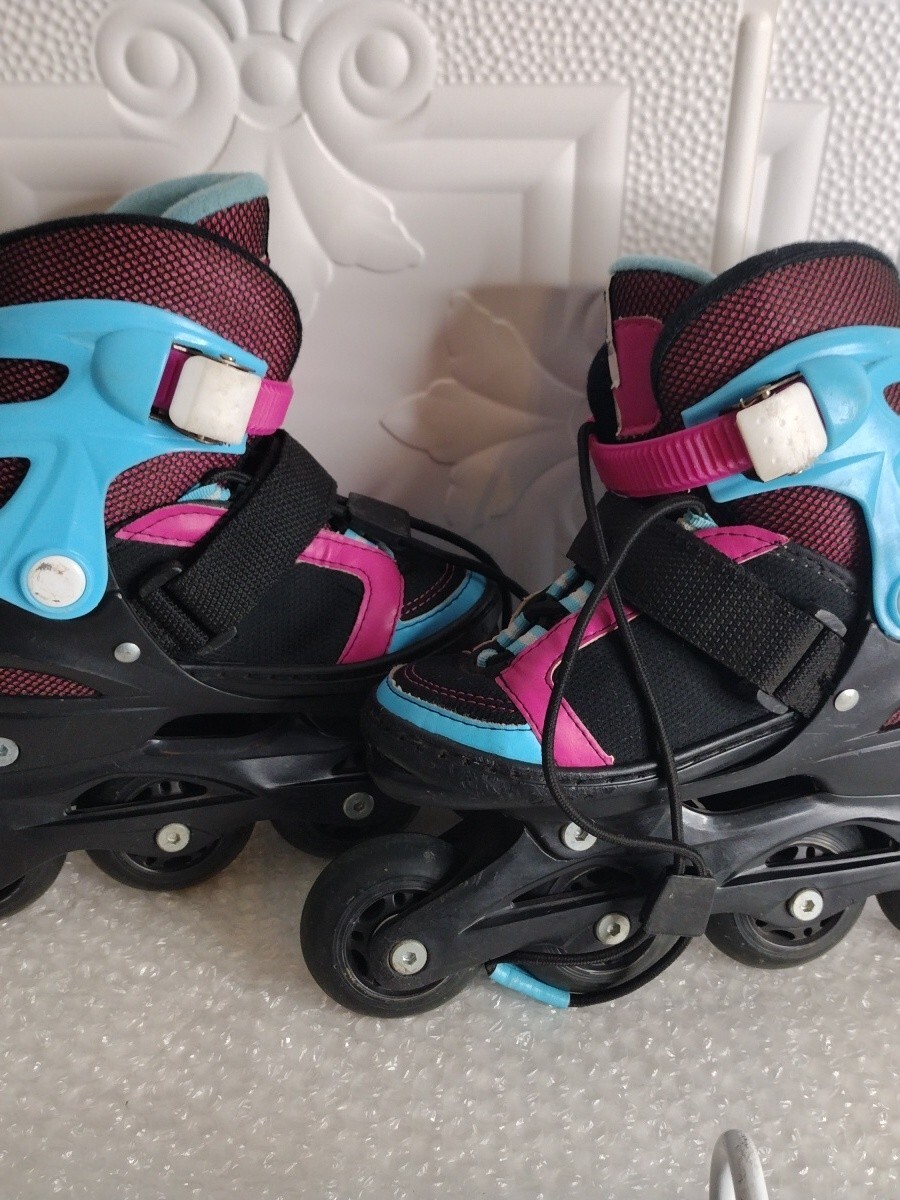Kryptonics Sparkle Girls Inline Skates Adjustable Size 10-13 | eBay