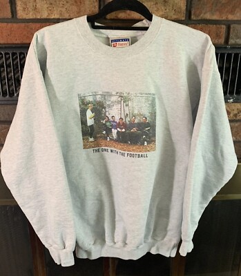 Vintage Friends Chandler Monica Rachel Football Crewneck Sweatshirt ...