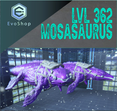 Ark Survival Ascended - 100% imprinted Mosasaurus with saddle - PvE | eBay
