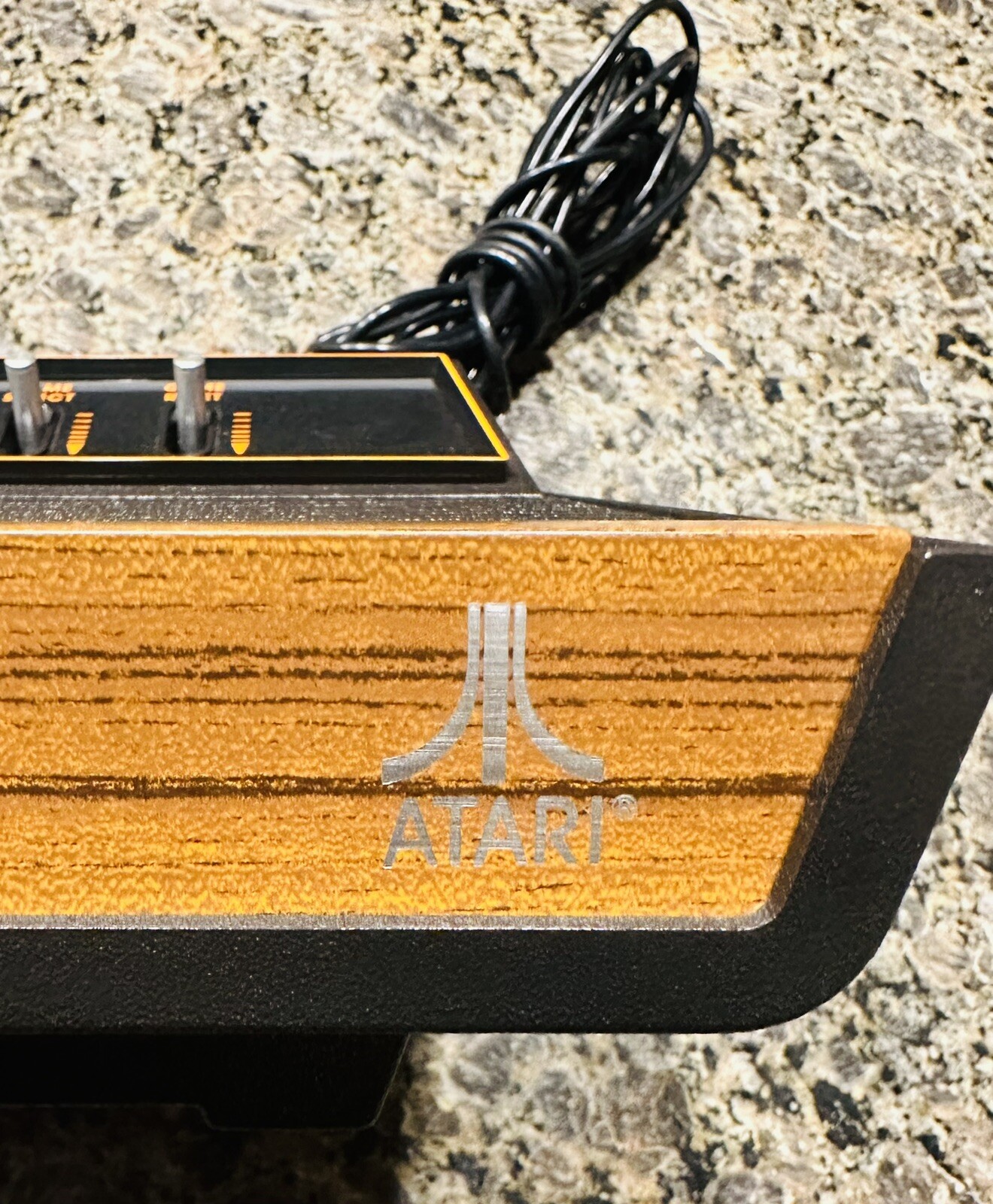 Vintage ATARI CX-2600A Console + 18 Games Wood Grain Video Game ...