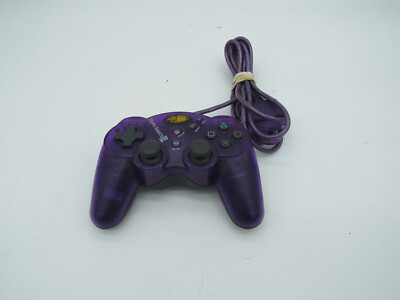 PlayStation 2 PS2 Mad Catz Dual Force 2 Pro Clear Purple Controller | eBay