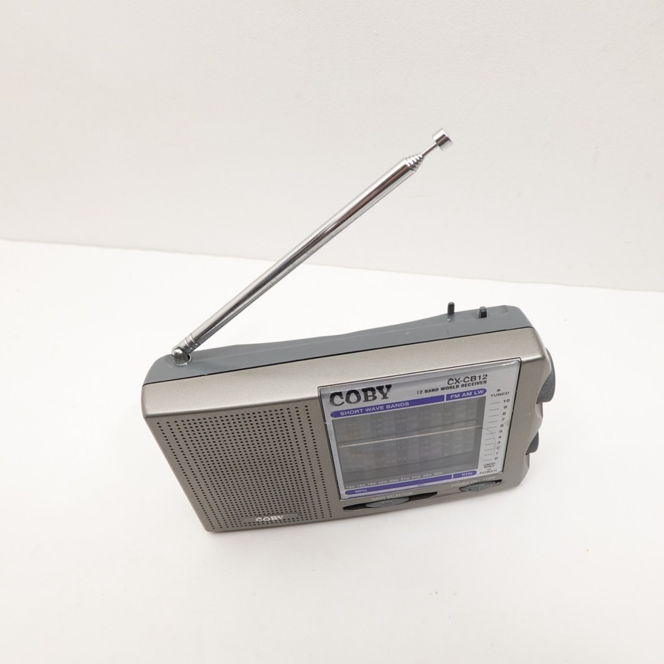 Coby CX-CB12 12 Band World Receiver AM FM LW Shortwave | eBay