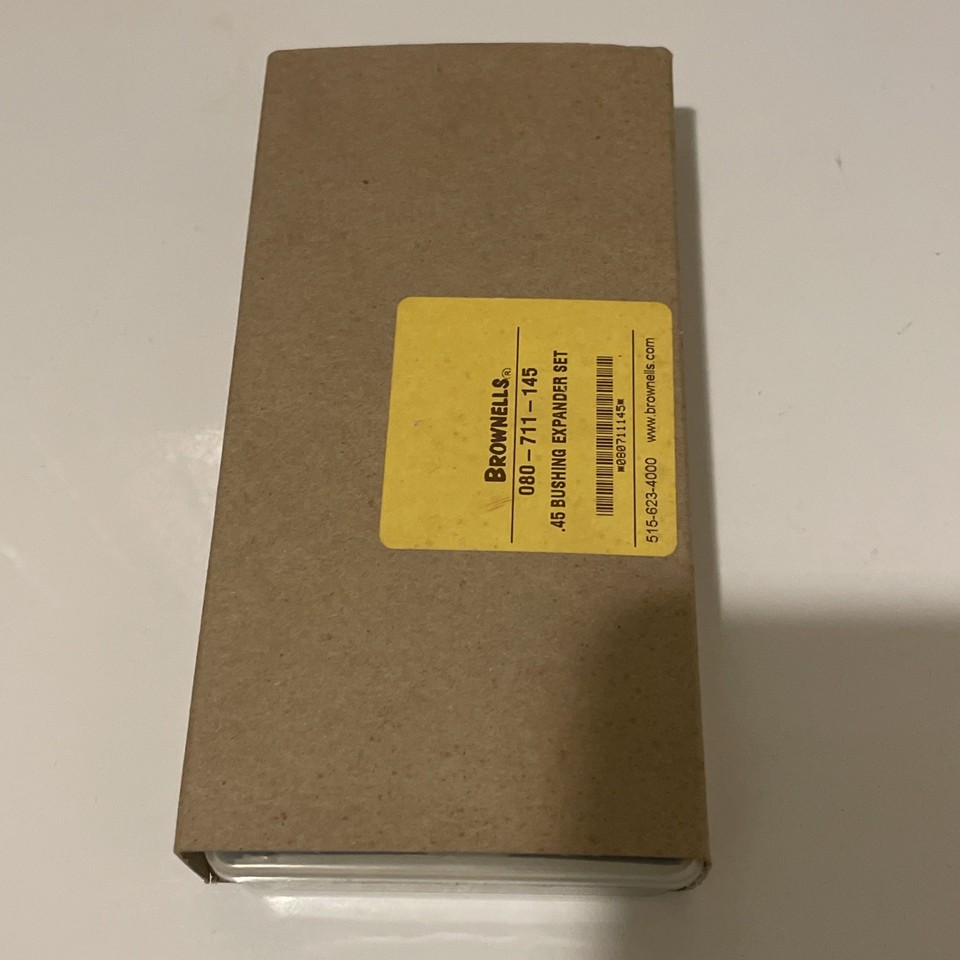 Brownells .45 Bushing Expander Swaging Set gunsmith tool | eBay