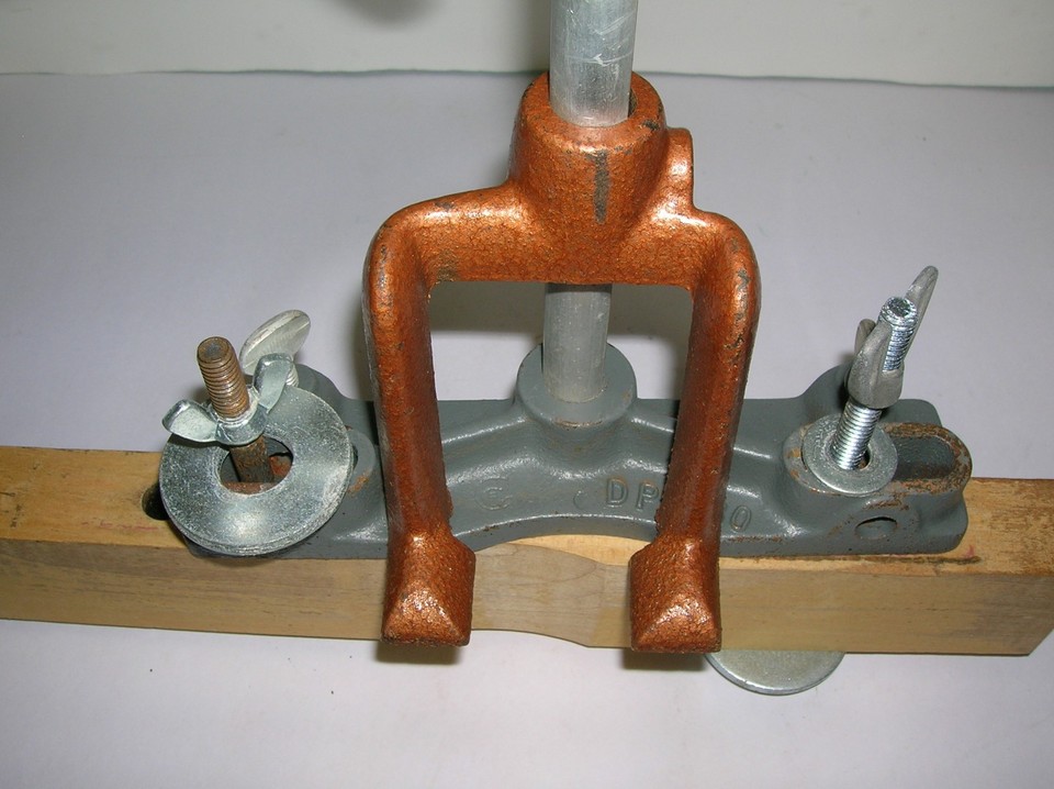 Delta Rockwell DP 330 Cast Iron Mortising Attachment w/ Wood For Drill ...