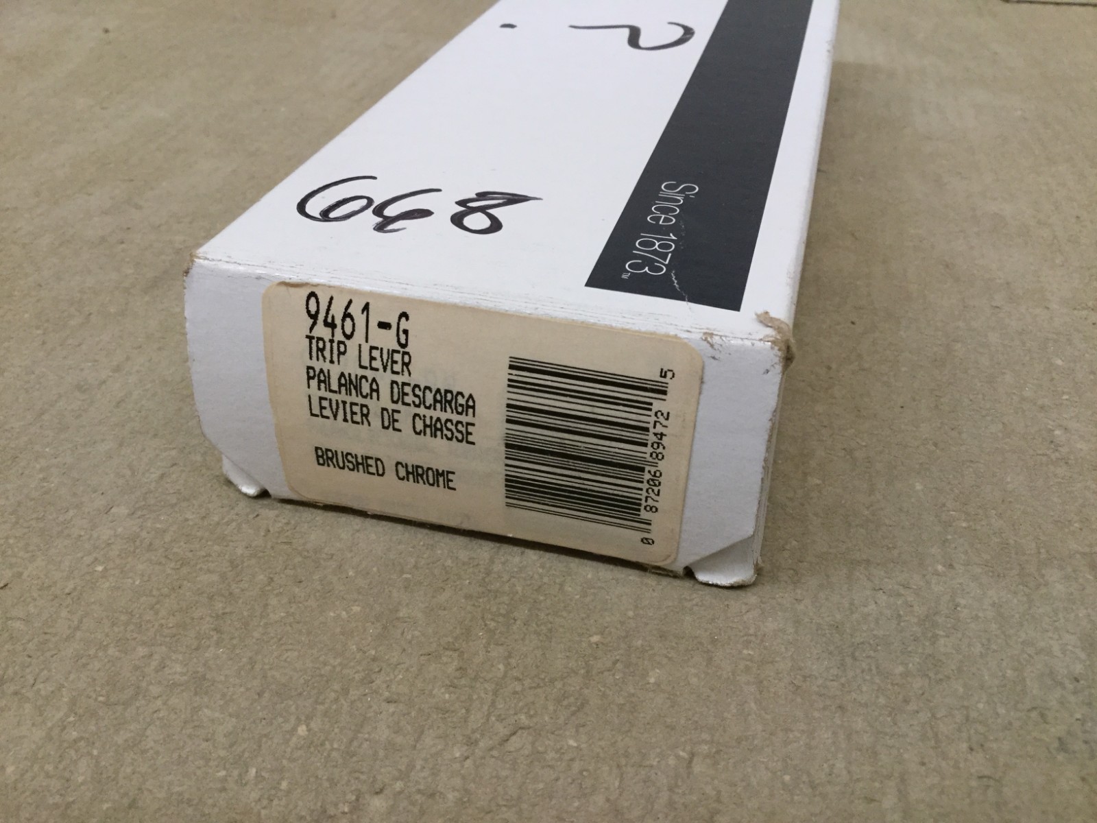 Kohler K-9461-G Leighton® TOILET Trip lever, BRUSHED CHROME | eBay