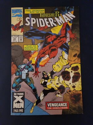 Spider-Man #34 Vengeance Conclusion Marvel 1993 Punisher & Master of ...