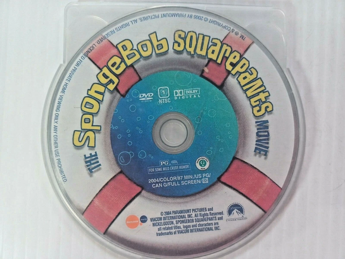 The Spongebob Squarepants Movie Dvd Ebay