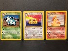 1999 Pokemon Jungle Lot, Scyther holo 1st edition 10/64 Snorlax holo 11 ...